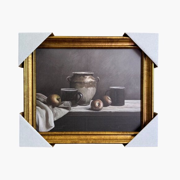 Threshold | Art | New 2 X 1 Moody Still Life Framed Wall Art Canvas ...